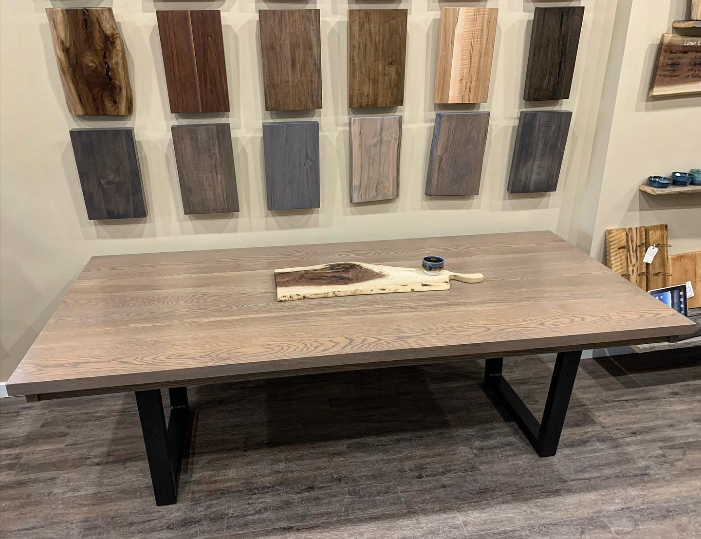 White Oak Dining Table – S & D Rustic Decor